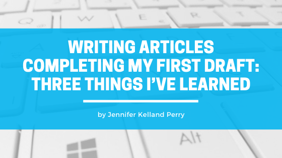 Completing My First Draft: Three Things I’ve Learned – Ryan Lanz