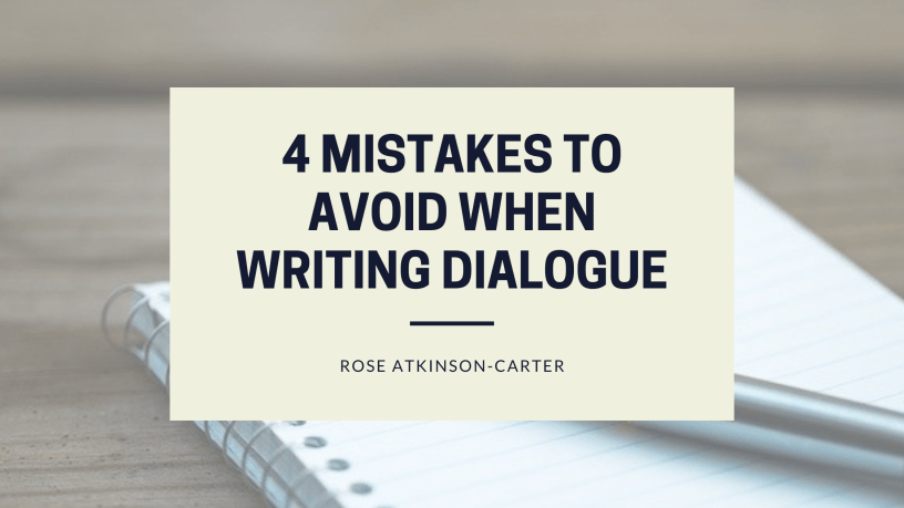 4 Mistakes to Avoid When Writing Dialogue – Ryan Lanz