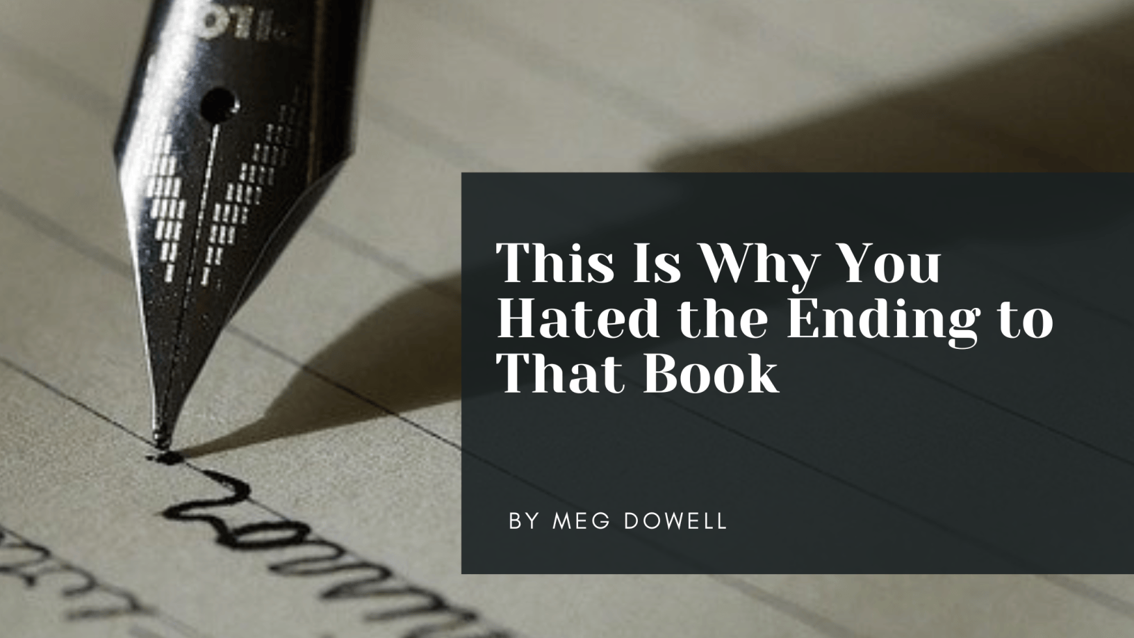 This Is Why You Hated the Ending to That Book – Ryan Lanz
